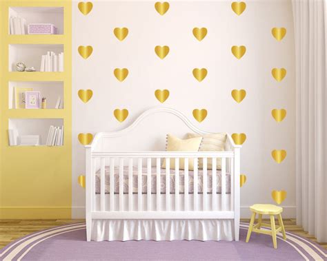 Heart Wall Decal Heart Wall Decor For Nursery Heart Stickers For