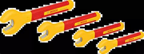 Vde Spanner Set 4pc Combo Kit Bosch Professional