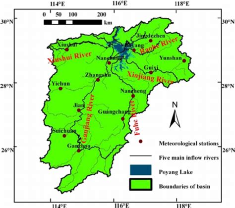 The Spatial Distribution Of Meteorological Stations Download Scientific Diagram