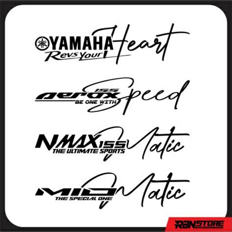 Jual Stiker Cutting Keren Paduka Jargon Motor Cocok Untuk Bodi Motor