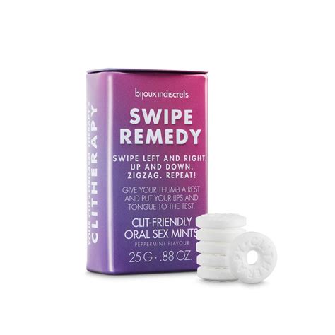 Clitherapy Swipe Remedy Oral Sex Mints Wild Flower