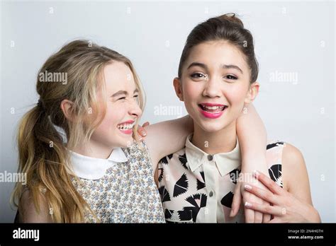 From Left Sabrina Carpenter And Rowan Blanchard Actors From The