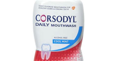 Corsodyl Cool Mint Daily Care Alcohol Free Mouthwash 500ml