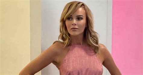 Amanda Holden Wows Bgt Fans As She Flashes Killer Curves In Paper Thin