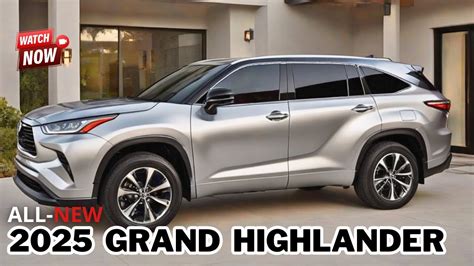 New 2025 Toyota Grand Highlander Hybrid Official Reveal FIRST LOOK
