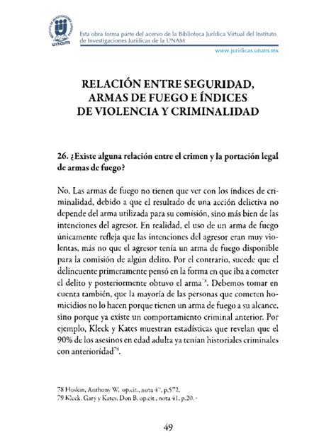 Armas De Fuego Derecho A Mantener Y Portar Armas Delito