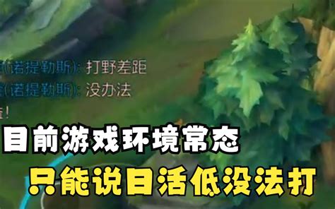 打 野 差 距 哔哩哔哩