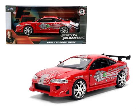 Brians 1995 Mitsubishi Eclipse With Doms Mazda Rx 7 Graphics Red
