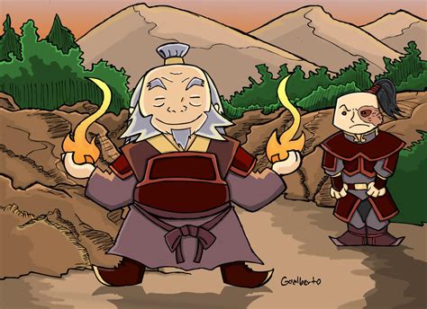 Iroh And Zuko On Iroh Fan Deviantart