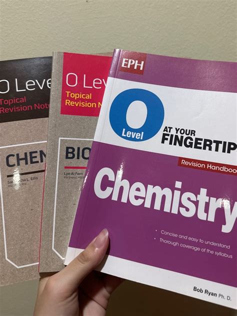 O Level Chemistry Revision Handbookbiology Topical Revision Notes