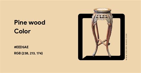 Pine Wood Color Hex Code Is Eed5ae