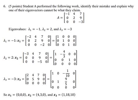 Solved Points Student A Performed The Following Work Chegg