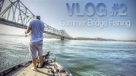 How To Fish Suspended Bass On Bridges Youtube