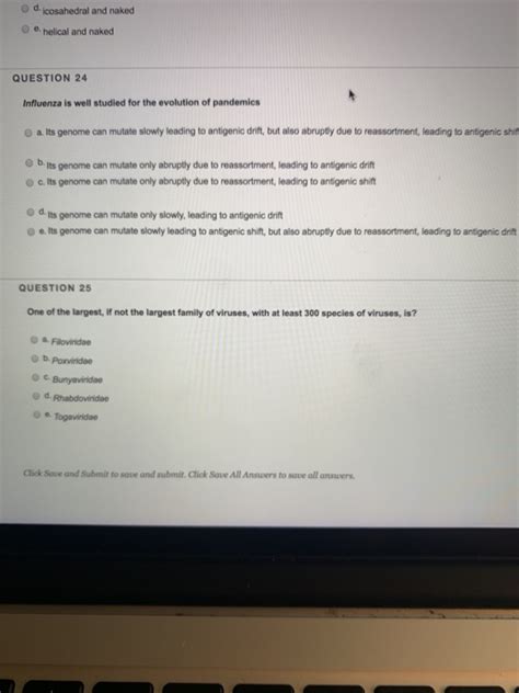 Solved D Icosahedral And Naked Helical And Naked QUESTION 24 Chegg