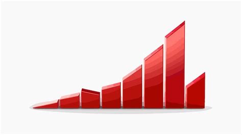 Flexible Red Up Arrow For Statistic Indication Premium Ai Generated