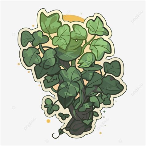 큰 식물이 있는 스티커 벡터 여자 이름 상표 만화 Png 일러스트 및 벡터 에 대한 무료 다운로드 Pngtree