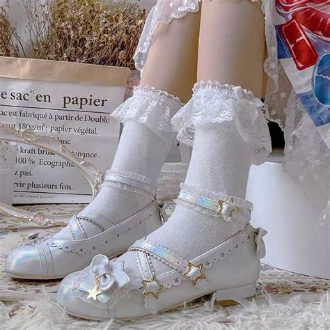 Lace Trim Ankle Socks ♡ Heart Of Doll