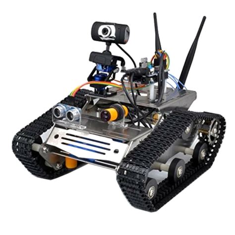 Probots Smart Wireless Tank Robot Car With Ptz Camera Wifi Programmable