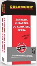 Zaprawa Goldmurit Zaprawa Do Klinkieru Szara 25Kg Opinie I Ceny Na