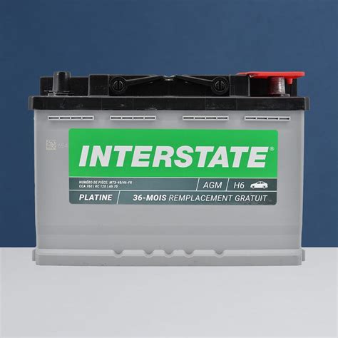 Batterie Interstate Mtx 48h6 Alternateurs Démarreurs Batteries Inc