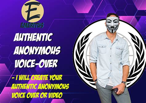 An Authentic Anonymous Video Voice Over Legiit