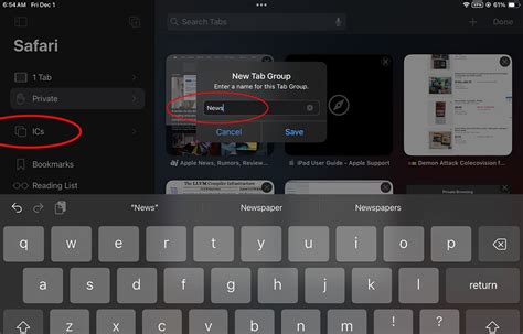 How To Use Safari Tab Groups In Ipados 17
