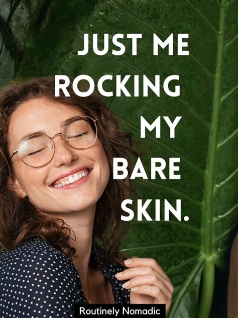 100 No Makeup Captions To Show Your Bare Face Confidence Routinely Shares