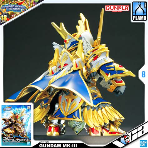Bandai Gunpla Sd World Heroes Arthur Gundam Mk Iii Vca Gundam Singapore