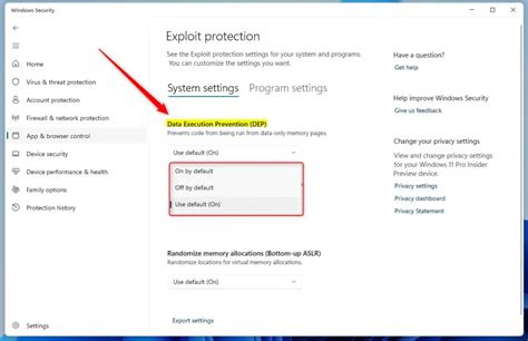 Windows 11 でデータ実行防止 Dep を有効または無効にする方法 All Things Windows