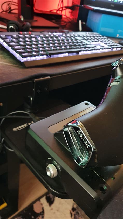hotas mounted using mouse pads r hotas