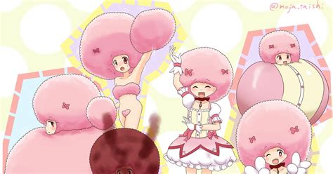 アフロ化 毎月26日はアフロの日 もじゃ大使のイラスト Pixiv