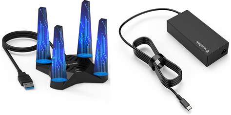 Amazon Com WAVLINK USB WiFi Adapter And USB C Laptop Charger Bundle Electronics