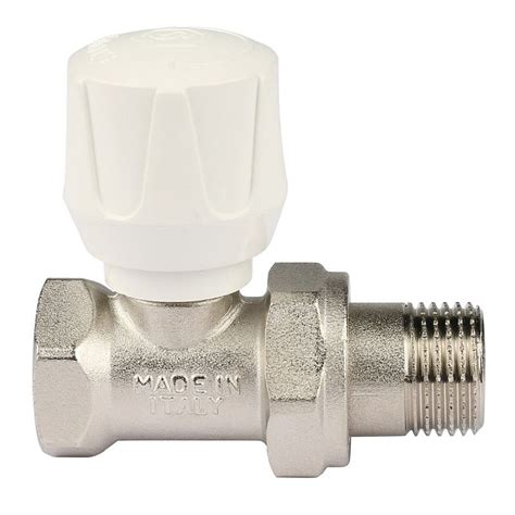 STOUT Клапан ручной терморегулирующий 1/2" прямой SVR-0001-000015