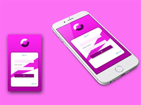 New Mobile Login Ui Design On Behance