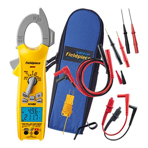 Fieldpiece Sc480 Job Link® Wireless Power Clamp Meter Fsw