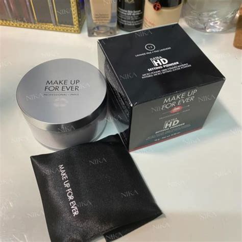Phấn phủ bột Make Up for Ever Ultra HD Setting Powder 16G Nika Cosmetics