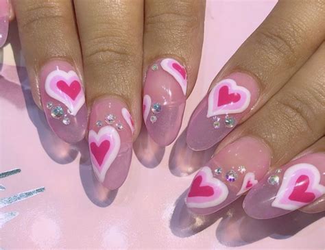 ⋆ Heidiiclaire ⋆ Neue Nageltrends Herz Nägel Valentinstagsnägel