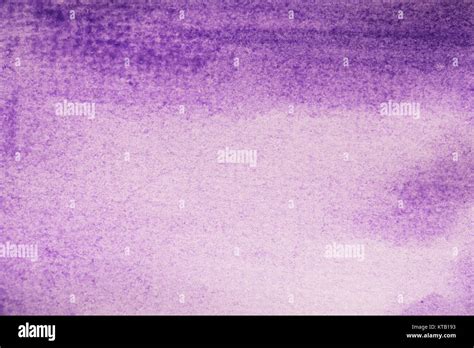 Purple Watercolor Wash Stock Photo Alamy