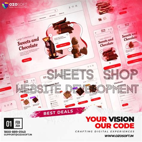 Ozosoft On Linkedin We Provide Complete Ecommerce Website Development For A Sweet Shop…