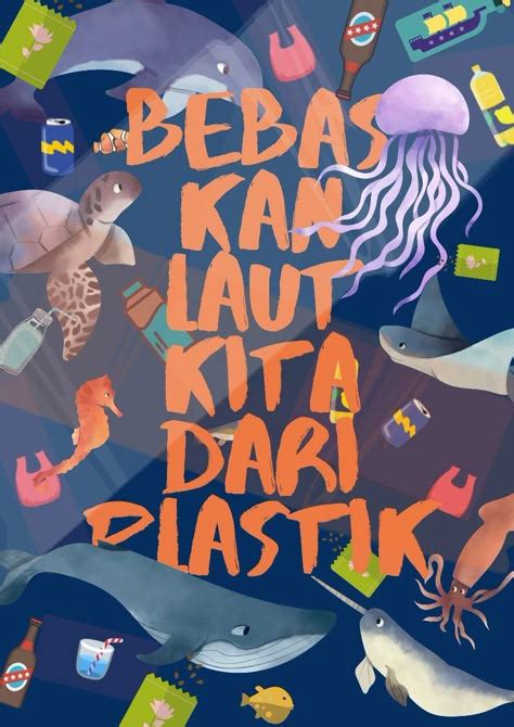 Poster Menjaga Lingkungan Laut