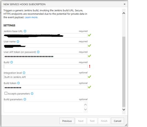 Getting Issues While Vsts Integration With Jenkins Using Service Hooks