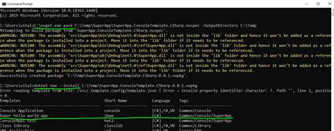 Github Vit H Zz Simple Nuget Template Here Is An Example For Nuget Template Creation See
