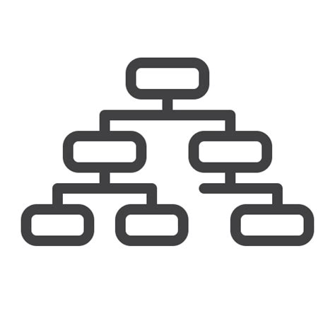 Organizational Chart Hierarchy Structure Icon Download On Iconfinder