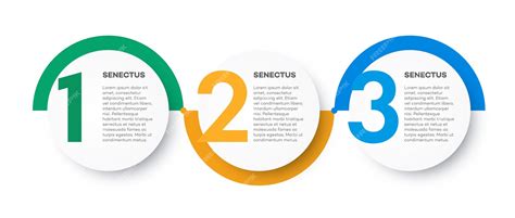 Premium Vector Infographic Template Vector Timeline Process 3 Option Or Step Gradient Line