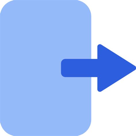 Exit Generic Color Fill Icon