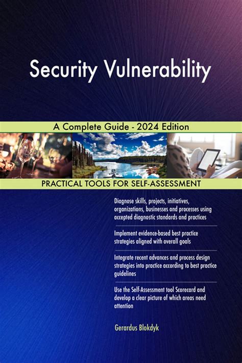 Security Vulnerability A Complete Guide 2024 Edition Ebook By Gerardus Blokdyk Epub