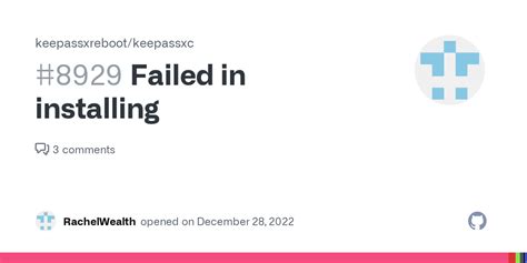 failed in installing · issue 8929 · keepassxreboot keepassxc · github