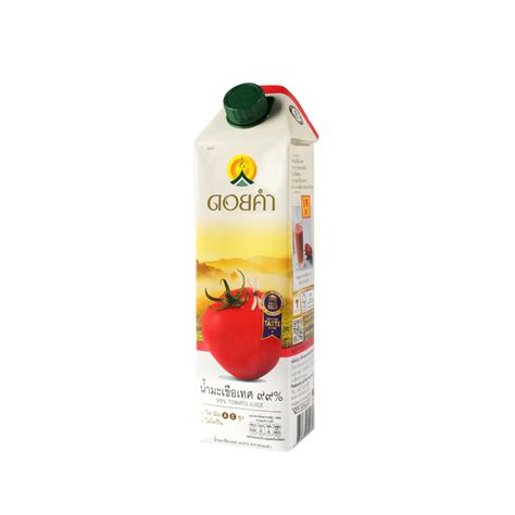 น้ำมะเขือเทศ ๙๙ Tomato Juice บริษัท ดอยคำผลิตภัณฑ์อาหาร จำกัด