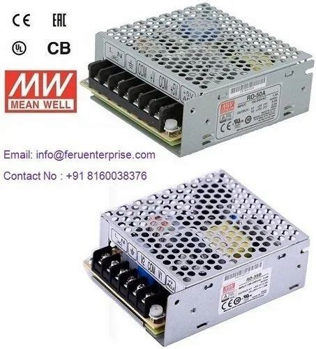 Rd Series Smps Meanwell Dual Output Power Supply 77 To 85 Input Voltage Range 88 264vac