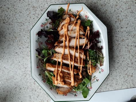 Prawn Hoisin And Plum Egg Noodles With Side Salad